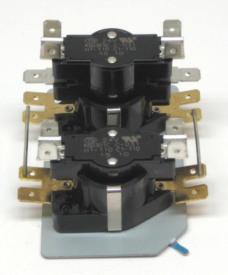 Amazon.com: Electric Heat Sequencer Control DPST-SPST 24 Volt for Q105 ...