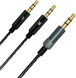Amazon.com: Arzweyk Replacement Audio Cable Cord Compatible Sol Republic Master Tracks HD V8 V10 ...
