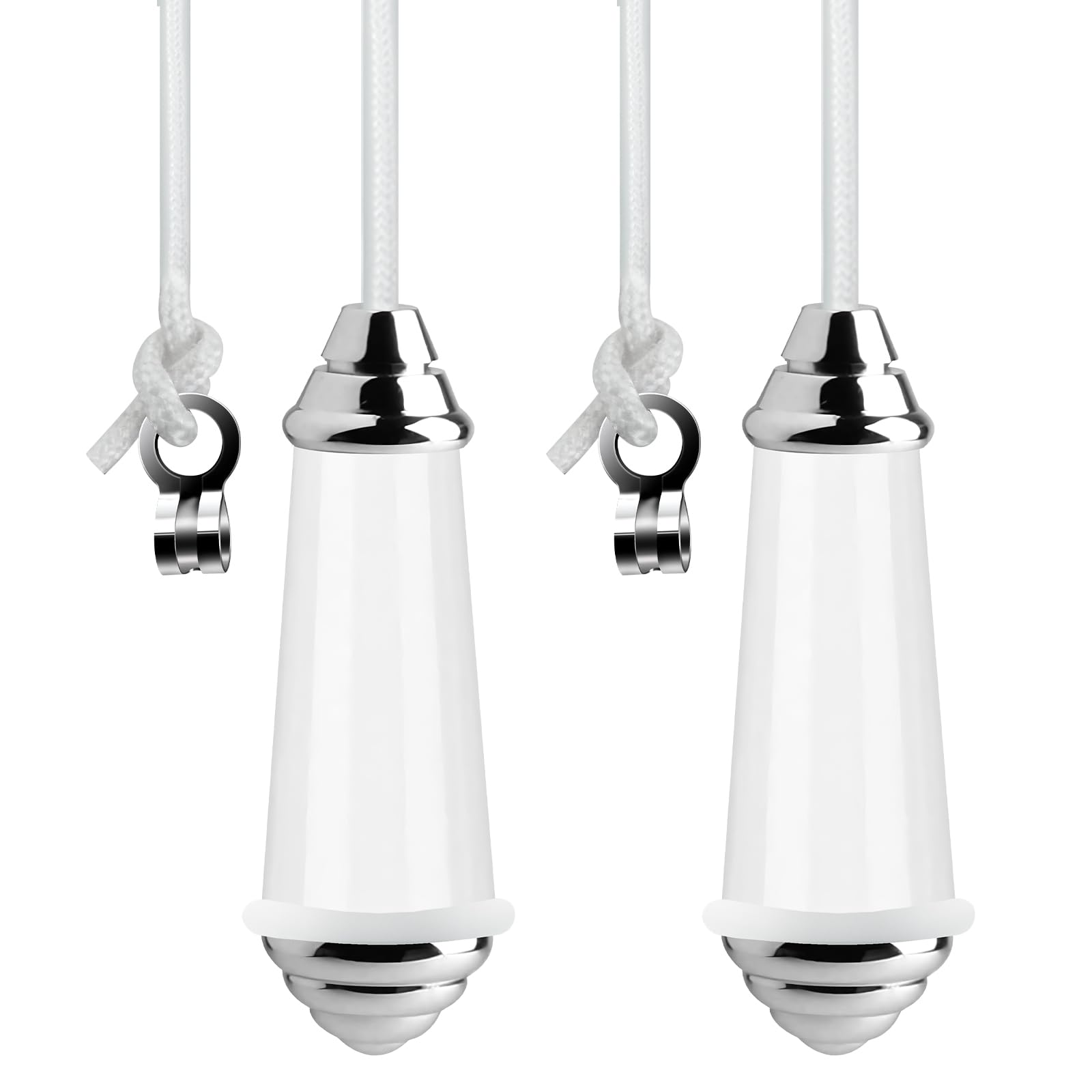 CucuGo Bathroom Light Pull Cord With 150CM Nylon Pull String Extension ...