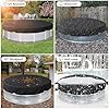 Sobana 5-6 ft Steel Round Stock Tank Pool Cover - Heavy Duty Waterproof ...