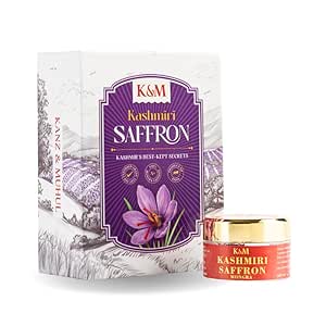 KANZ & MUHUL Kashmiri Grade A++ Mongra Saffron - 1gm | Pure, Natural ...