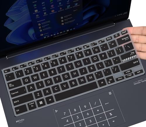 Amazon.com: ASUS Zenbook 14 OLED Keyboard Cover - UX3404, UX3405 ...