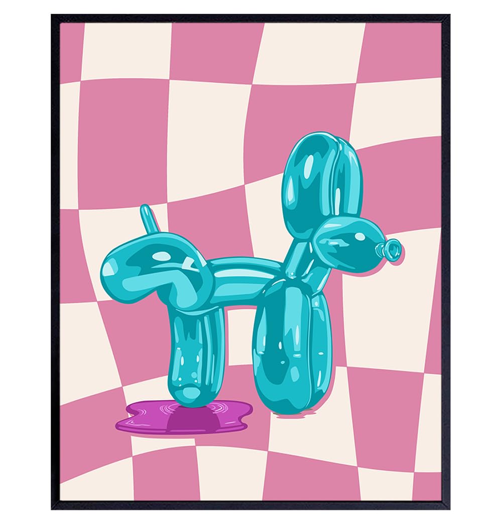 Amazon.com: funny Decorations Pop art Wall Decor - Pink Purple Light ...