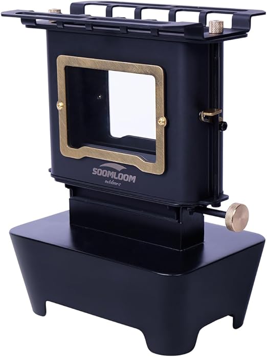 Amazon.com: Soomloom Iron Camping Stove FLAMENCO Paraffin Oil Lamp ...