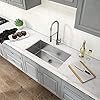 TORVA 32-Inch Undermount Kitchen Sink, Premium 304 Stainless Steel Bar ...
