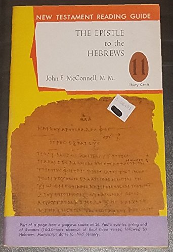 Epistle to the Hebrews [New Testament Reading Guide, 11]: Amazon.com: Books