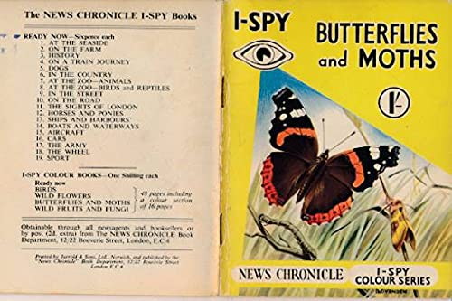 I-SPY BUTTERFLIES AND MOTHS: Amazon.co.uk: Big Chief I-Spy: Books