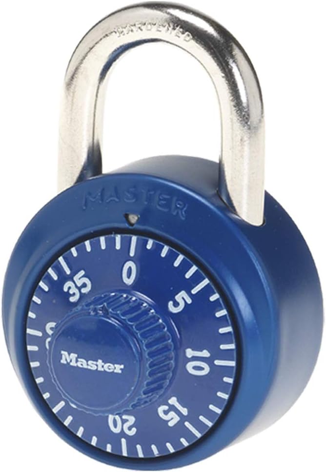 Master Lock 1530DPNK Locker Lock Combination Padlock, Pink ...