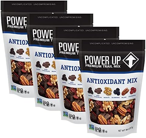 Amazon.com: Power Up Mezcla Antioxidante de Frutos Secos por Gourmet ...