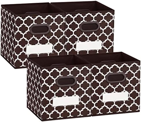 Amazon.com - homyfort Cube Storage Organizer Bins 13x13 - Fabric ...