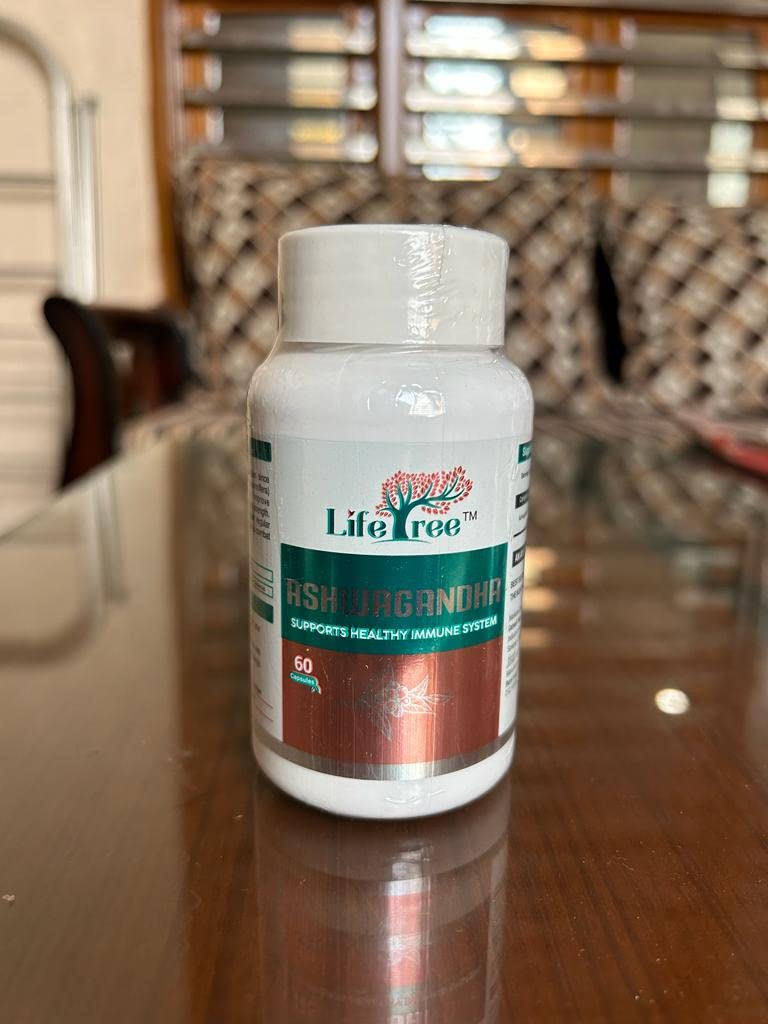 LifeTree Ashwagandha Supplement Extra Strength Natural Formulation ...