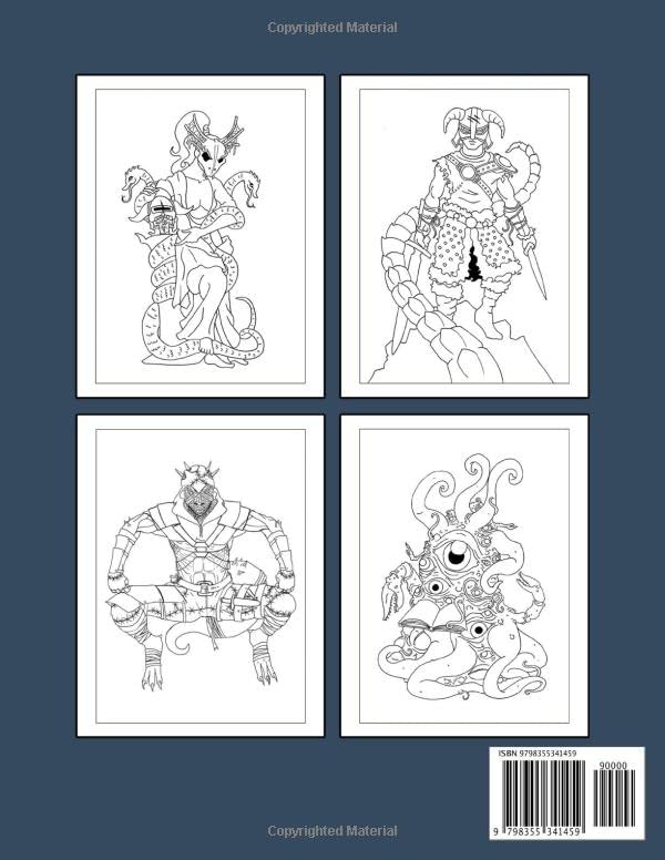 Snapklik.com : Skyrim Coloring Book: Coloring Pages Filled