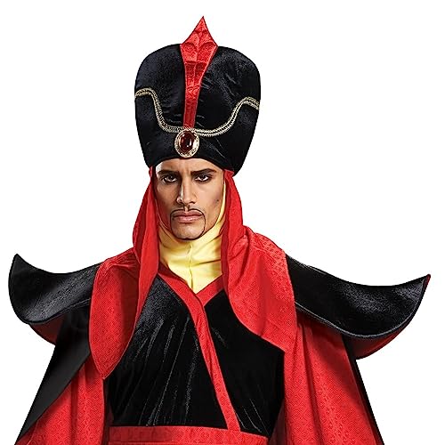 Disguise Men's Jafar Deluxe Adult Costume, Black, M (38-40) : Amazon.in ...