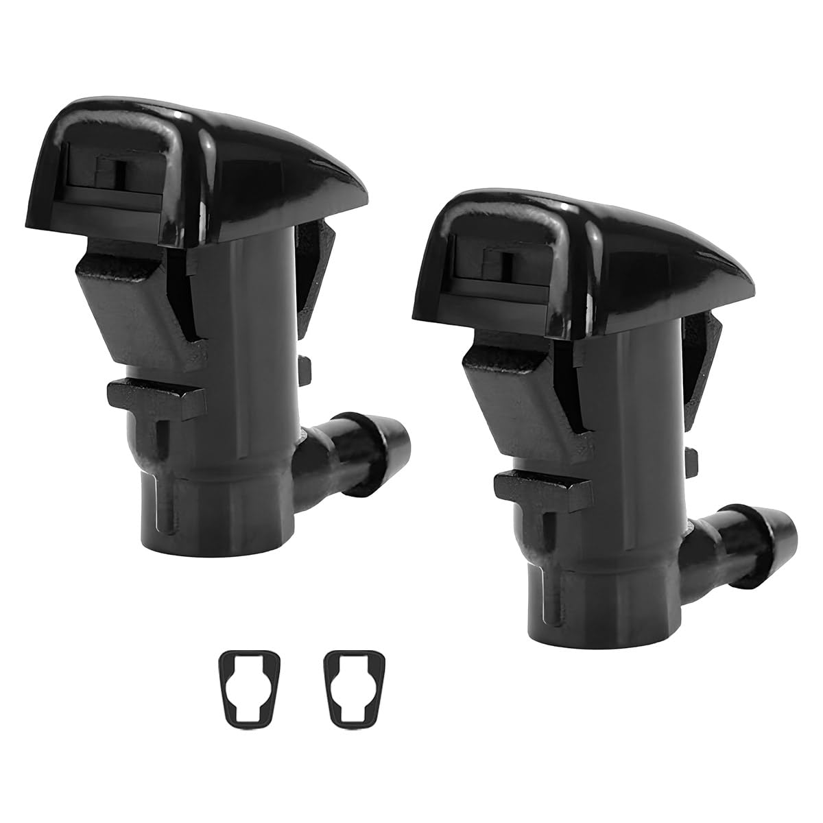 Amazon.com: Ohleats 2PCS Windshield Washer Hose Kit, Rubber Wiper Fluid ...