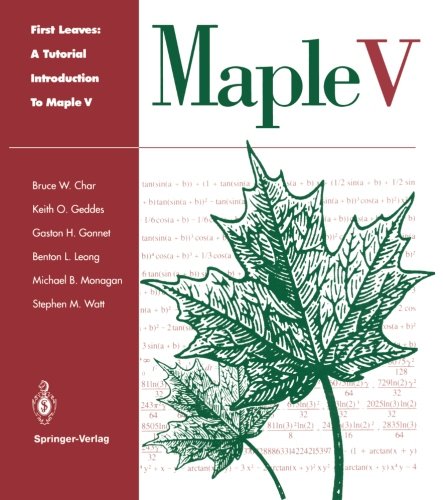 Buy First Leaves: A Tutorial Introduction to Maple V Book Online at Low ...