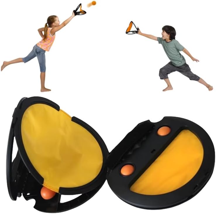 FRATELLI Throw & Catch Ball Game Fun Toy Catch and Throw Ball Outdoor ...