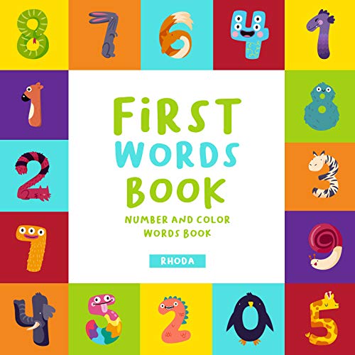 First Word Book: Number And Color Picture Book For Baby eBook : Books ...