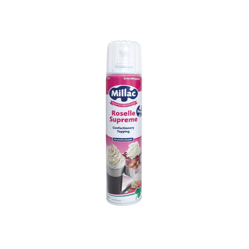 Millac Roselle Supreme Slightly Sweetened Cream Confectionery Topping ...