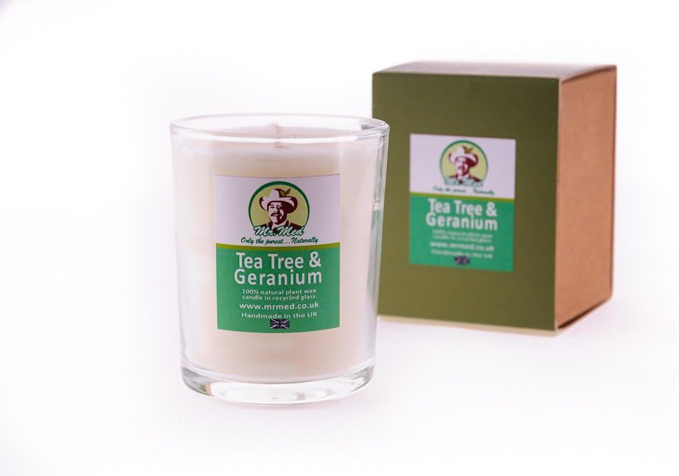 Amazon.com: Scented Tea Tree Glass Candle (Small) : Everything Else