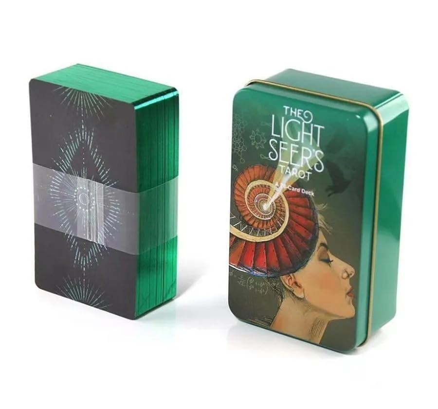 HENIRAG The Light Seer's Oracle Tarot Cards in A Tin A 78-Card Deck ...