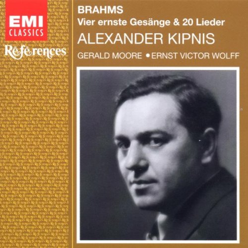 Brahms: Vier Ernste Gesange: Alexander Kipnis: Amazon.es: CD y vinilos}