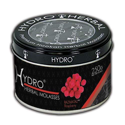 Amazon.com: Hydro Herbal 250g Raspberry Hookah Shisha Tobacco Free ...