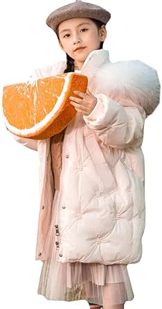 Amazon.co.jp: QPQPQ ダウンジャケット キッズ ダウンコート 女の子 アウター 子供コート 秋冬 暖かい あったか ジュニア ...