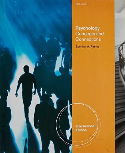 Buy PSYCHOLOGY CONCEPTS AND CONNECTIONS,10ED Book Online at Low Prices ...