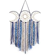 Amazon.com: ANROYE Black Triple Moon Goddess Macrame Wall Hanging ...