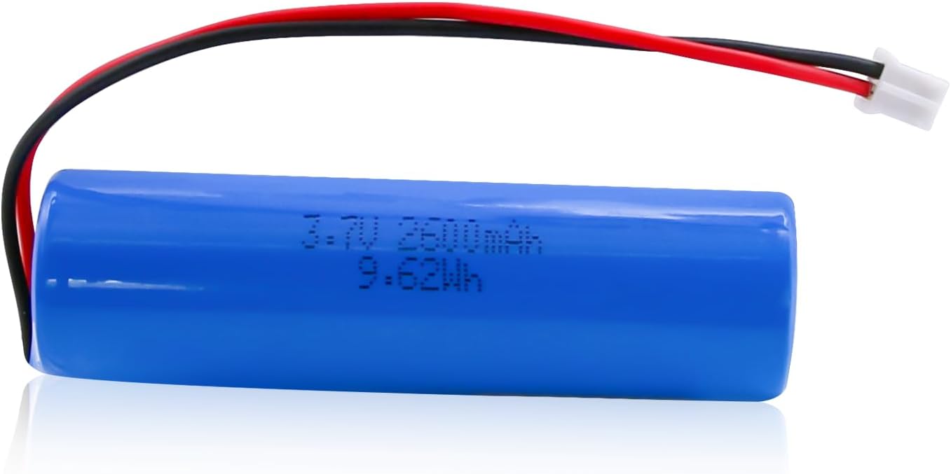 Batterie lithium-ion rechargeable 3,7 V 2600 mAh avec connecteur PH2.0/2P pour produits ...