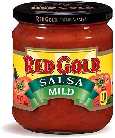 Amazon.com: Red Gold | Premium Salsa | 10 Calories per Serving | 15.5 ...