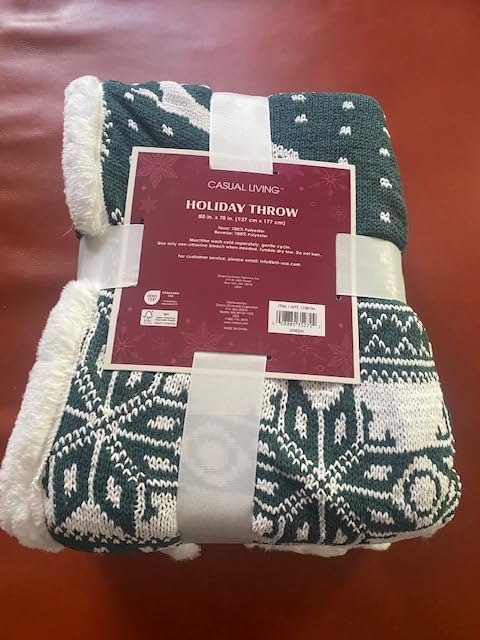 Amazon.com: Casual Living Holiday Throw : Home & Kitchen