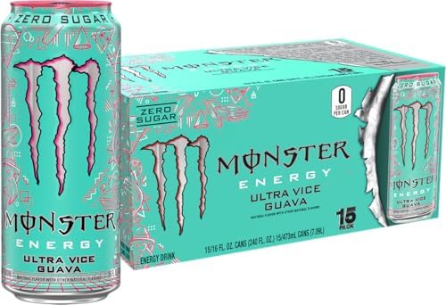 Amazon.com : Monster Energy Juice Rio Punch, Energy + Juice, Energy ...