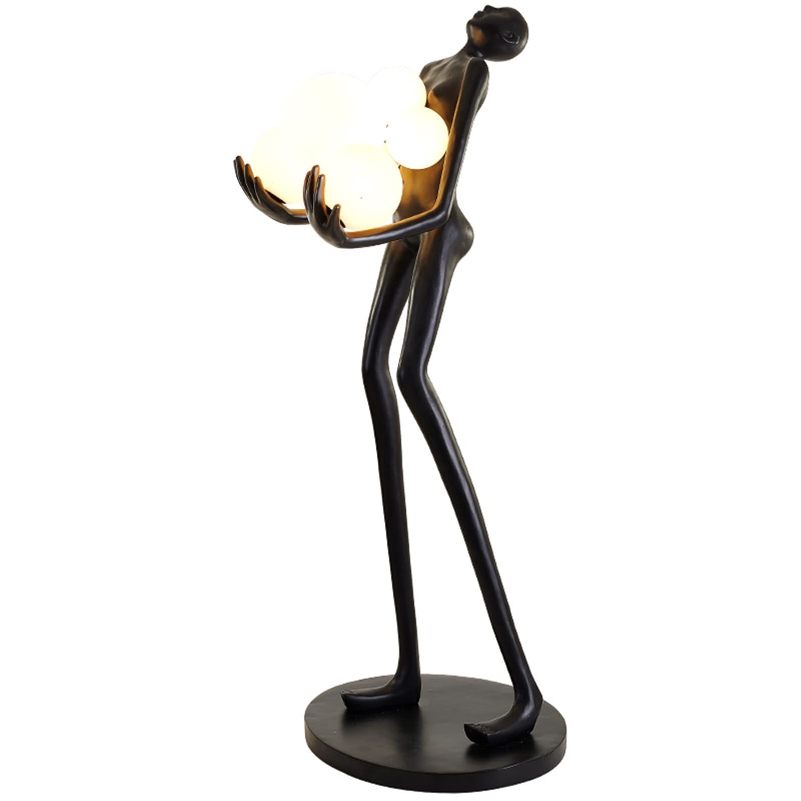 Buy BACYO Led Lamp, Post-Modern Living Room Floor Lamp Figure Sculpture ...