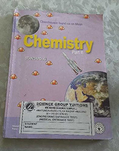 Class 12 chemistry textbook part 1 and 2 (maharashtra board) : Amazon.in