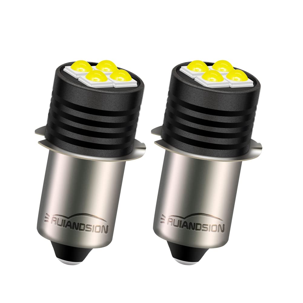 Amazon.com: Ruiandsion 2pcs P13.5S LED Flashlight Bulb 3V 3030 4SMD ...
