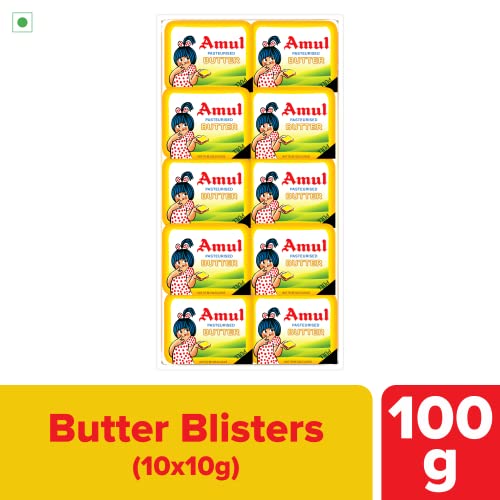 Amul School Pack Butter Pasteurised, 100 g - Price History