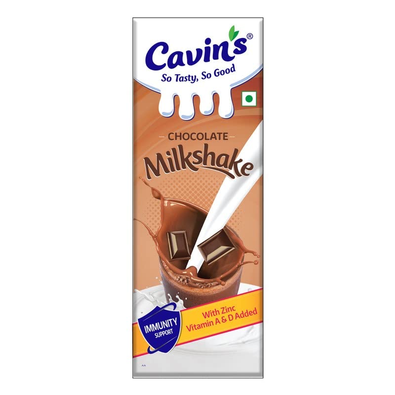 Cavins Chocolate Milkshake Enriched With Zinc Vitamin A And D ...