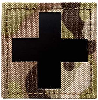 Amazon.com: 1 Pieces Infrared IR Reflective Medic Cross Multicam MED ...