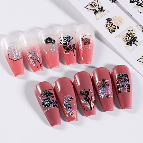 Amazon.com: Dinosaur Eyes Nail Art Stickers Decals, 3D Lizard Eyes Nail ...