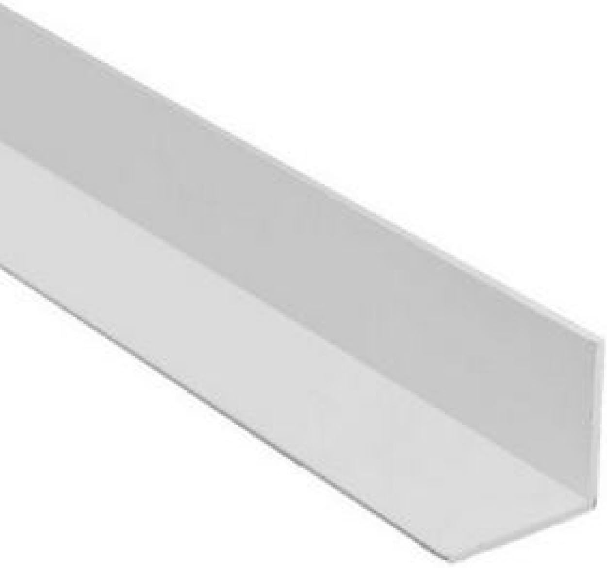 Rigid Angle Cover Trim - 25mm x 25mm UPVC White Plastic 90 Degree ...