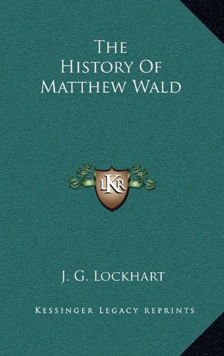 The History Of Matthew Wald : Buy Online at Best Price in KSA - Souq is ...