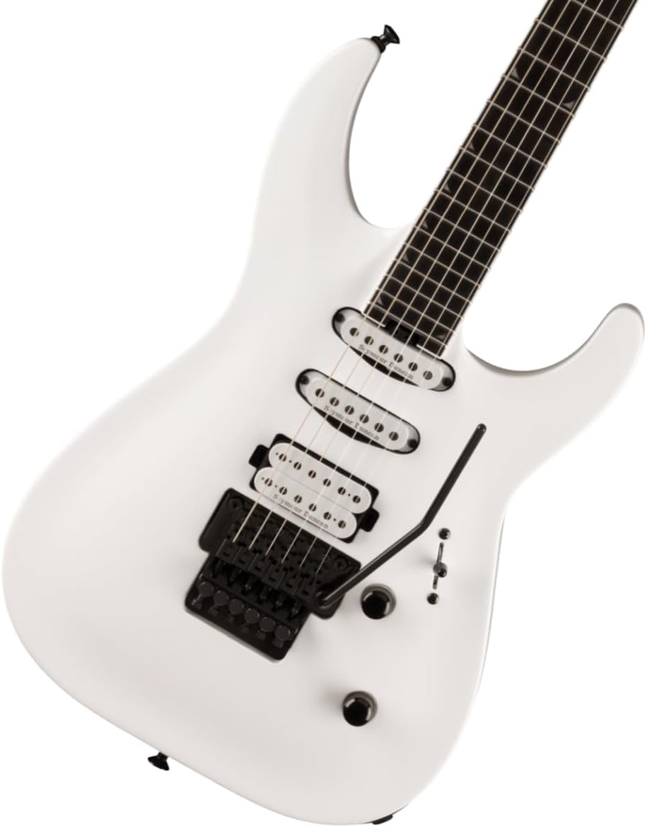 Amazon.com: Jackson Pro Plus Series Soloist SLA3 Electric Guitar - Snow ...