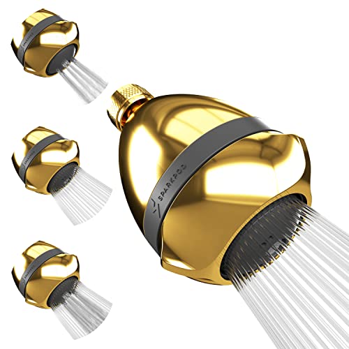 Snapklik.com : SparkPod 3 Inch Power Pressure Boosting Shower Head ...