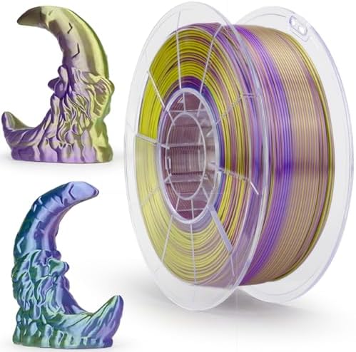Amazon.com: ZIRO Triple Color PLA Filament, Silk Coextrusion 3D Printer ...