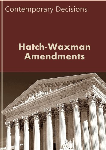 Amazon.com: Hatch-Waxman Amendments: Contemporary Decisions (Intellectual Property Law Series ...