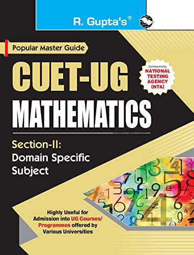 CUET-UG : Section-II (Domain Specific Subject : MATHEMATICS) Entrance ...