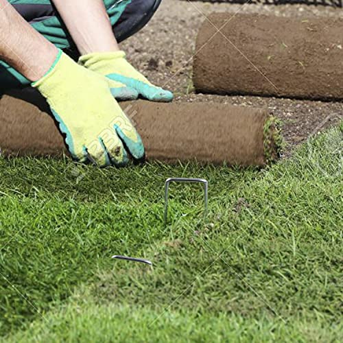 Snapklik.com : Landscape Staples, 20 Pack Landscaping Staples, Heavy ...