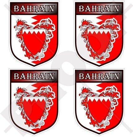 Amazon.com - BAHRAIN Bahraini Shield Arabic 50mm (2") Vinyl Bumper ...