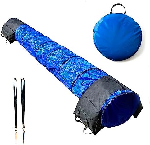 Amazon.com : Buleriko Dog Agility Tunnel, 16 ft Training Equipment for ...